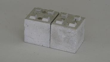 Miniaturbeton - Großblockstein 2*2 + 2*2